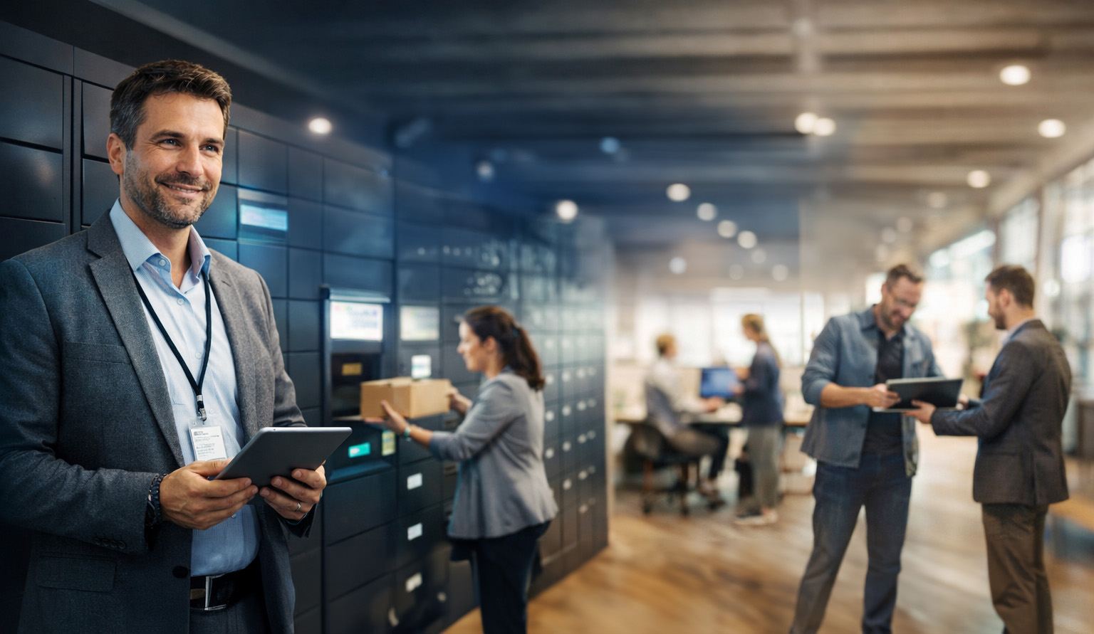 Warum Smart Locker ins Facility Management gehört - NetLocker